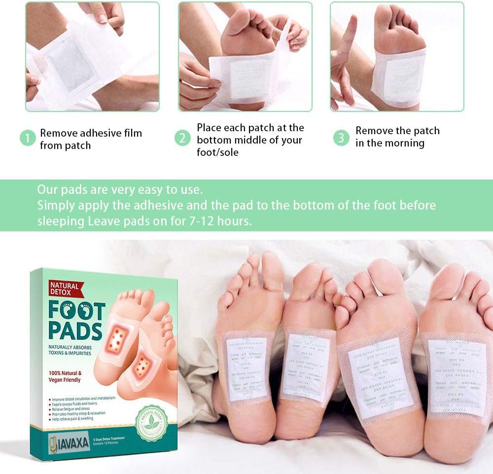 Premium Detox Foot Patches (Pack of 10) – wishora